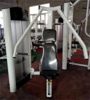 China Weight Stack Pin Loaded Chest Press for Pectorals and Deltoids in 1300*1600*2000 mm for sale