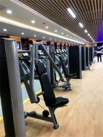 China Weight Stack Pin Loaded Chest Press for Pectorals and Deltoids in 1300*1600*2000 mm for sale
