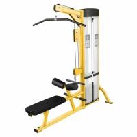 China Dropset Pins Dual Function Chest Back Exercises Low Row Lat Pulldown Machine for 3years for sale