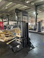 China Dropset Pins Dual Function Chest Back Exercises Low Row Lat Pulldown Machine for 3years for sale