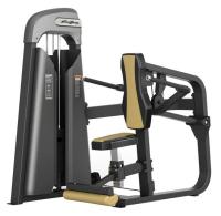 China Building Body Gym Equipment Chest Shoulder Workout Triceps Machine Made of Steel Q235 for sale