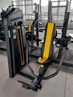 China 1350*1320*1580 mm Adjustable Seat Chest Press Machine for Arms and Shoulder Workout for sale