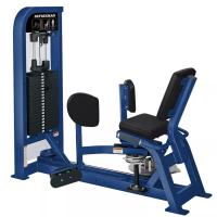 China Black Color Gym Strength Training Commercial Pin Loaded Abductor with PU Leather Cushion for sale