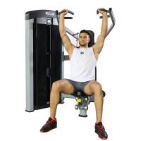 China Medium Loader Pin Loaded Shoulder Press Machine for Commercial Arms and Back Exercises for sale