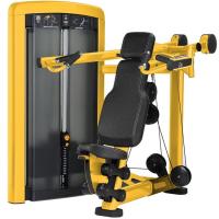 China Medium Loader Pin Loaded Shoulder Press Machine for Commercial Arms and Back Exercises for sale