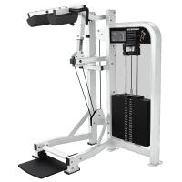 China Standing Calf Raise Machine for Strength Training 1180*1010*1780 PU Leather Cushion for sale