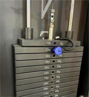 China Standing Calf Raise Machine for Strength Training 1180*1010*1780 PU Leather Cushion for sale
