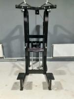 China Customized Logo Pin Loaded Fitness Selected Assist Dip Chin Machine For Bodybuilding 262KG for sale