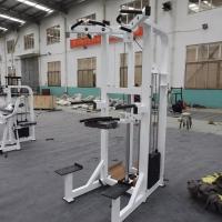 China Customized Logo Pin Loaded Fitness Selected Assist Dip Chin Machine For Bodybuilding 262KG for sale