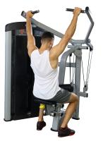 China 1600*1500*2000mm Dezhou Pin Loaded Gym Fitness Equipment Pulldown Machine with Steel for sale