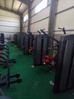 China 1600*1500*2000mm Dezhou Pin Loaded Gym Fitness Equipment Pulldown Machine with Steel for sale