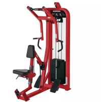 China 235kg Weight Stack Seated Row Machine Two Layer Electrostatic Powder Coating Gym Equipment for sale