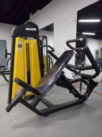China Commercial Gym Center Seated Shoulder Press Machine Optional Selectable Frame Color for sale
