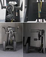 China Medium Loader Commercial Strength Equipment Multifunctional Hip Swing Leg Train Hip Glute for sale