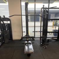 China Medium Loader Befreeman Seated Pin Loaded Lat Pulldown Machine Low Row Machine for sale