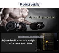 China Standing Leg Extension Glute Kickback Machine Medium Loader for Fitness center/GYM for sale