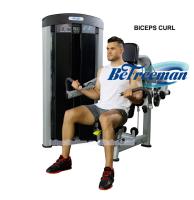 China Two Layer Electrostatic Powder Coating Biceps Curl Triceps Machine for Effective Workouts for sale
