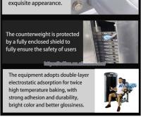 China Two Layer Electrostatic Powder Coating Biceps Curl Triceps Machine for Effective Workouts for sale