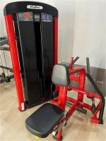 China Medium Loader Home Gym Fitness Steel Rowing Machine for Chest Shoulder Back Training for sale
