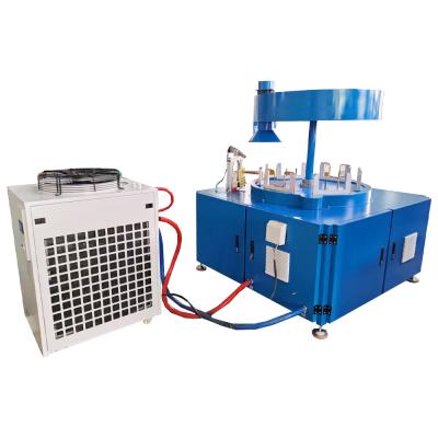 China Customized Fully Automatic Turntable Type Six Station IGBT Induction Welding Equipment System for sale