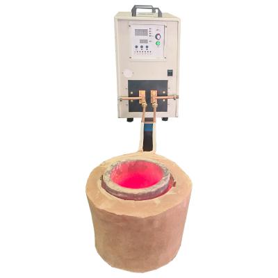 China High Efficiently IGBT Induction Melting machine with 30KG Furnace MF-60KW for sale