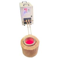 China Precise IGBT Induction Melting of Non-Ferrous Metals with Handwheel Drive and Parallel Resonant Frequency Converter Design for sale
