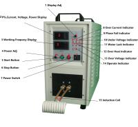 China Hf-15kw High Frequency Induction Heating Machine/ Brazing Machine for Brazing, Heat, Annealing, Quenching for sale