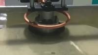 China 160KW Induction Heating Machine with 2 Position Working Station and Mitsubishi PLC Control for Industrial Fittings for sale