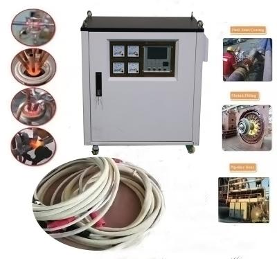 China DSP-60kw Air Cooled Digital Induction Heating Machine for Steel Pipe Post Weld Heat Treatment for sale