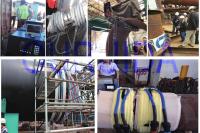 China DSP-120kw Digital Air Cooling Induciton Heating Machine for Heat Treatment of The Jacket Platform Welded for sale
