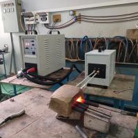 China Sf-25kw Ultrasonic Frequency Induction Heating Machine for Steel Bar Hot Forging for sale