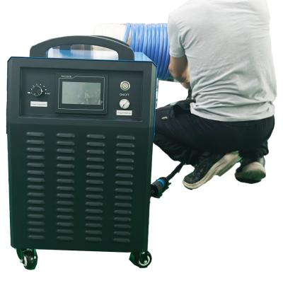 China Customizable heating zone length air cooled induction heater heating equipment designed for energy and minimal heat loss for sale