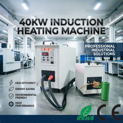 China IGBT Induction Heating Machine for Heat Treatment 40KW Industrial Induction Heater for sale