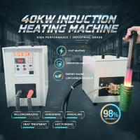 China IGBT Induction Heating Machine for Heat Treatment 40KW Industrial Induction Heater for sale