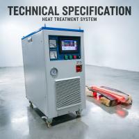 China 80KW Induction Heating Machine with Water Cooling System and 20KHZ-50KHZ Frequency for Bearing Gear Coupling Ring Parts for sale