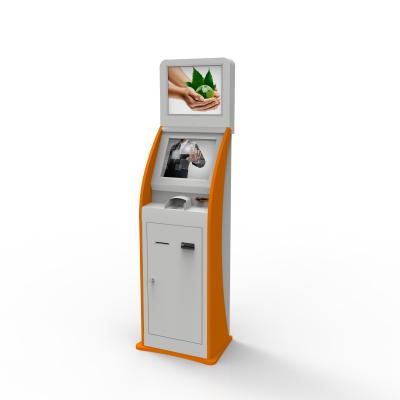 China Telecom SIM Card Vending Airtime Top Up Self Payment Kiosk ID Passport Scanner Reader for sale
