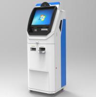China Multimedia Self Service Payment Kiosk Machine Cash Dispenser Interactive for sale