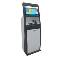 China Lobby Standing Automatic Teller Cash Dispensing Machines 15Inch 17Inch for sale