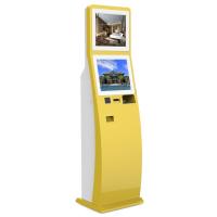 China Intel 1037U CPU Hotel Self Service Check In Kiosk With Passport Scanner for sale