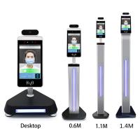 China OEM ODM Free Sdk AI Face Recognition Temperature Kiosk Facial Thermal Imaging Machine for sale