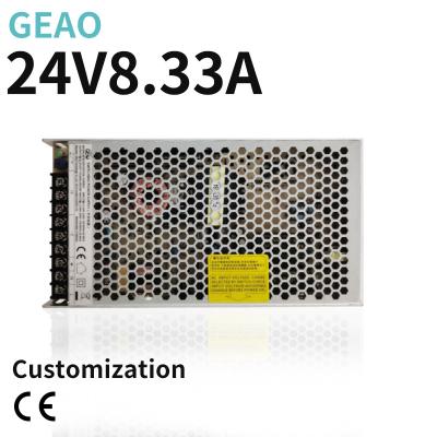 China 24V 8.33A Switched Mode Power Supply SMPS 240W For Cctv Camera for sale