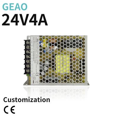 China 100w 4A 24V Switching Mode Power Supply IP20 Protection Grade ROHS for sale