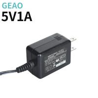 China Lights 5V 1A Wall Mount Power Supply Adapter 100VAC- 240VAC Lightweight for sale