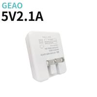 China 5V 2.1A USB Power Adapter Wall Charger 10W USB AC Power Charger Adapter for sale