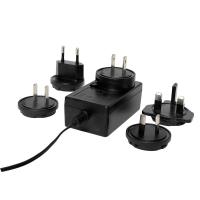 China 1.6A 15V Interchangeable Power Adapter Universal For Home Office Use for sale