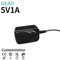 China 5V 1A Wall Mounted Power Adapters Supply For Charging Devices for sale