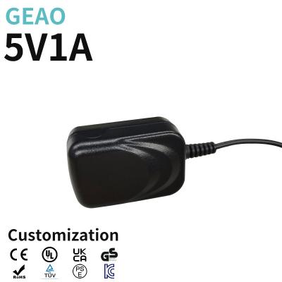 China 5V 1A Wall Mounted Power Adapters Supply For Charging Devices for sale
