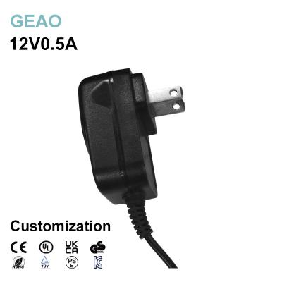 China 12A 0.5V Wall Mount Power Adapters Safety Approved For Voltage Converter for sale