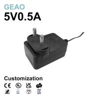 China 5v 0.5a Wall Mount Power Adapters For Optical Transceiver Balanced Vehicle Electric Vehicle Lithium Battery for sale