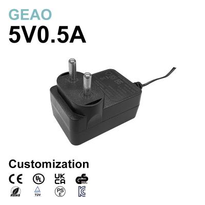 China 5v 0.5a Wall Mount Power Adapters For Optical Transceiver Balanced Vehicle Electric Vehicle Lithium Battery for sale